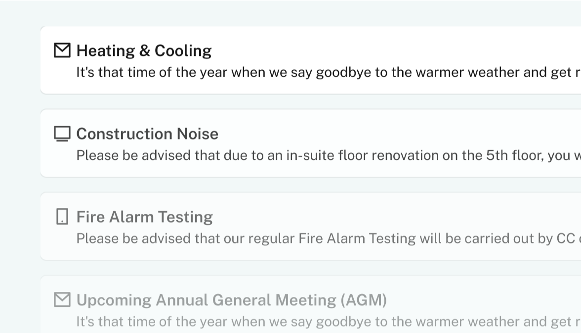 Owner - Condo Control